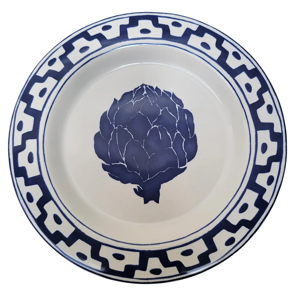 Oscar de la Renta | Dining | Oscar De La Renta Artichoke Plate Portugal ...
